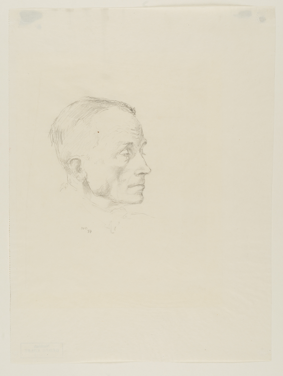 Porträt Richard Scheibe | GKM Online Sammlung